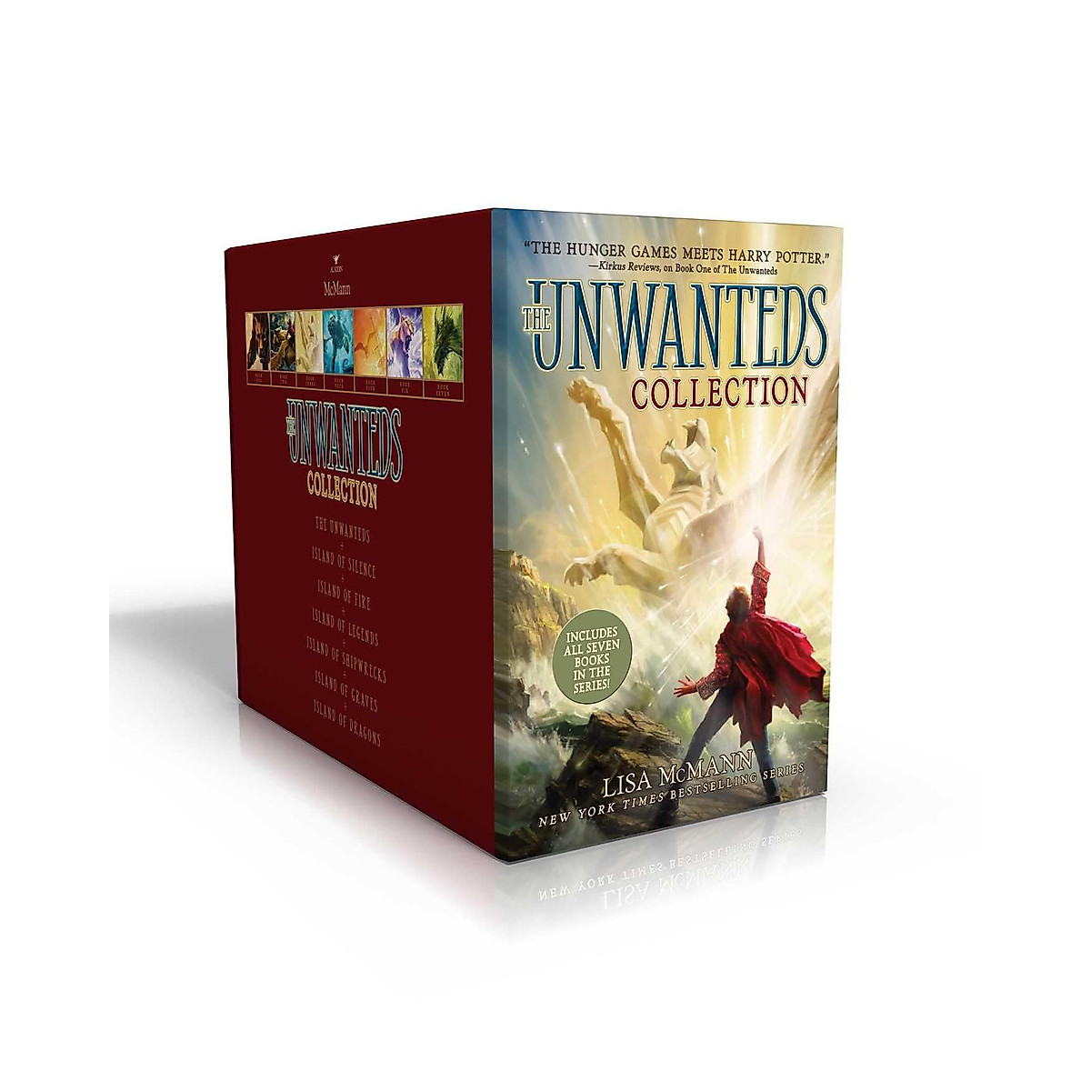 The Unwanteds Collection (Boxed Set): The Unwanteds; Island of Silence; Island of Fire; Island of Legends; Island of Shipwrecks; Island of Graves; Island of Dragons