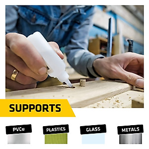 Everbuild HV50-EBD Stick 2 Industrial Grade High Viscosity Superglue, Clear, 50 g