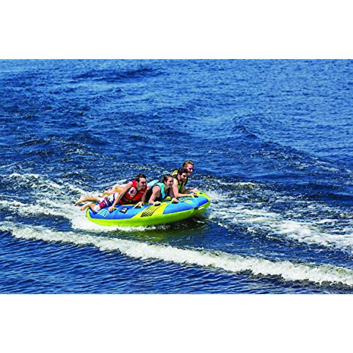 O'Brien X-Scream 4 Person Towable Tube, Blue