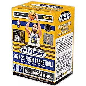 2022/23 NBA Prizm Basketball Blaster Box 6 Packs Per Box 4 Cards Per Pack Factory Sealed