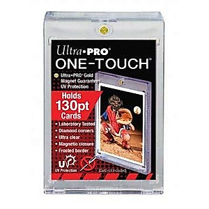 Ultra Pro - 130pt Magnetic Card Holder Cases 25ct Box - Sized to fit Standard Size Cards, Protect Collectible Sports Cards, Baseball Cards, Sports Memorabilia, Durable Card Display