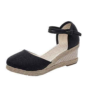 ZHOUXINGB Cute Sandals for Women Trendy, Women Sandals Size 7 Indoor Sandals Trail Sneakers Sparkly Shoes Low Heel Boots Wide Width Wedge Sandals for Women Low Heel