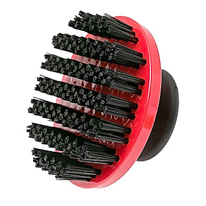 Le Creuset Enameled Cast Iron Signature Iron Handle Skillet, 10.25" (1-3/4 qt.), Cerise & Nylon Brush, 3 1/4", Cerise