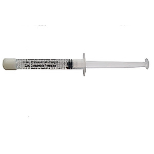 Teeth Whitening Gel Syringe Dispensers 22% Carbamide Peroxide, 10 Tooth Bleaching Gel 3ml Syringes