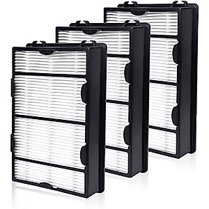 HAPF600 True HEPA Filter 3 Pack Compatiable with Holmes B Filter - Replace for HAPF600D HAP615 HAP625 HAP650 HAP675RC HAP725 HAP750 HAP1625 HAP1650 HAP1725 HAP1750