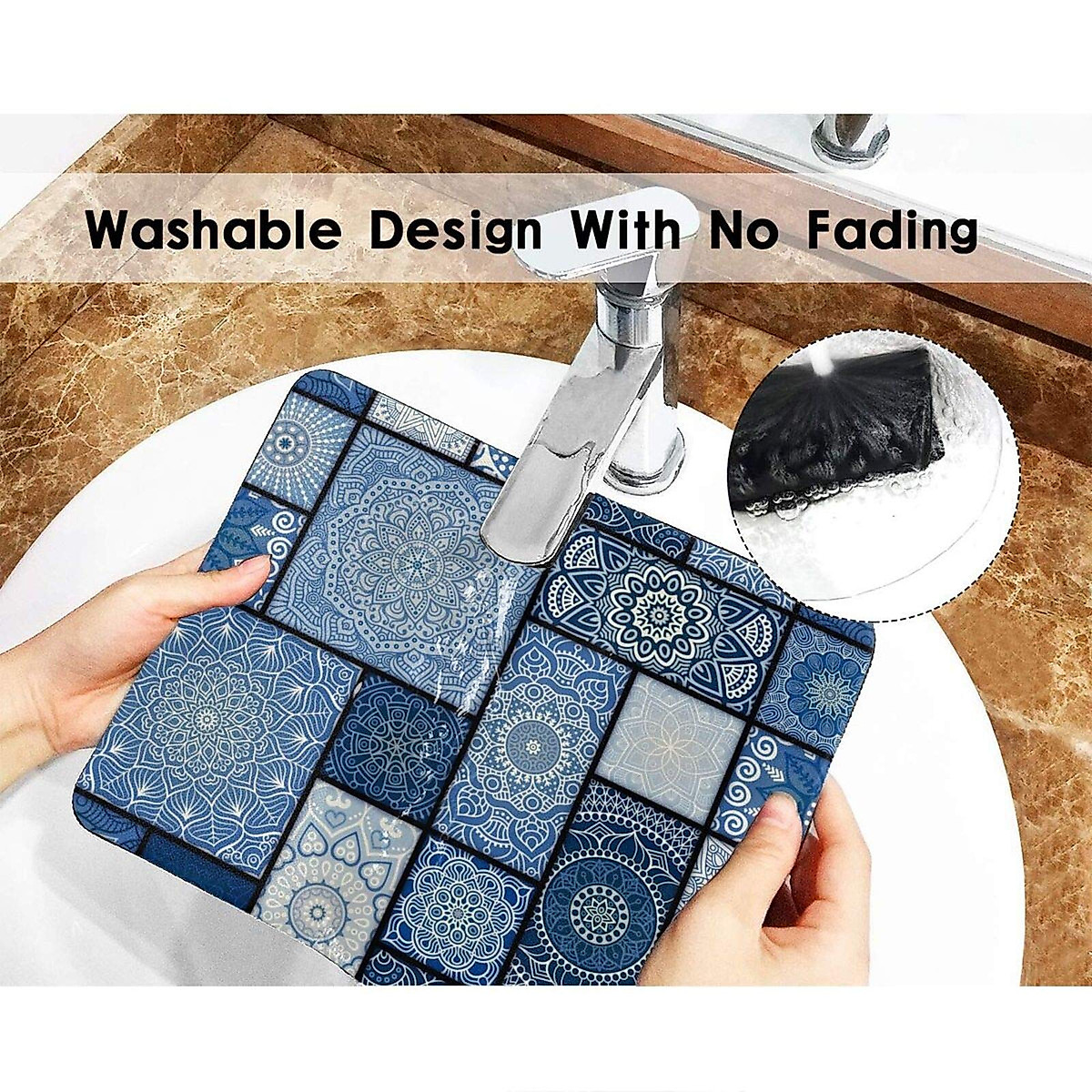 Custom Mouse Pad - Personalized Add Your Image Text Non-Slip Rubber Mice Mat - Stitched Edges Mousepad - Suitable for Home, Office, Workspace (7 x 8.6 inch)