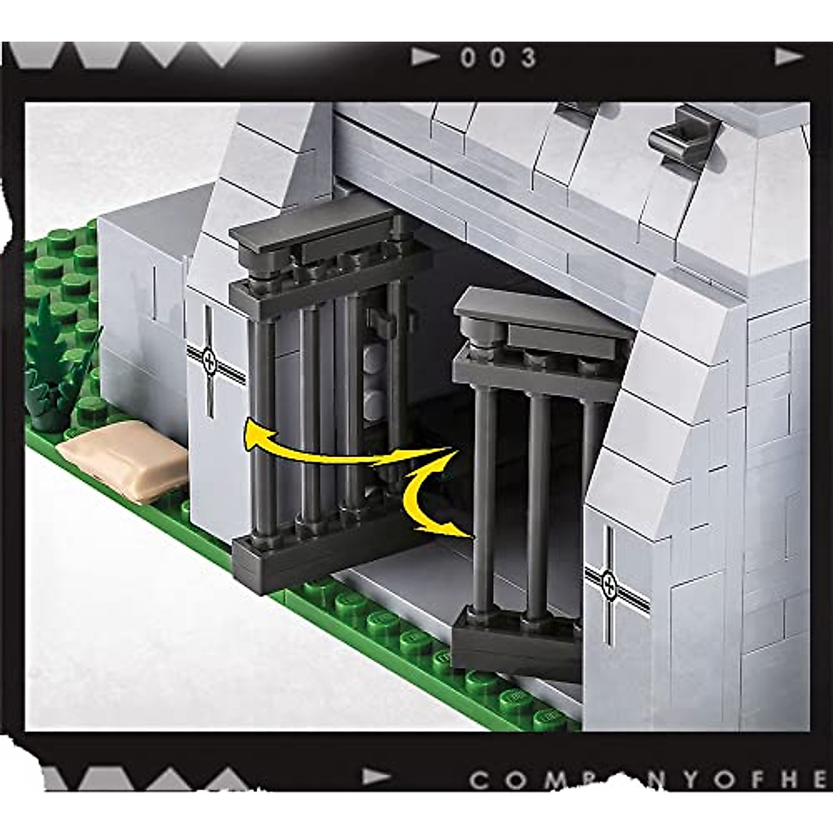 COBI Company of Heroes 3 German Fighting Position