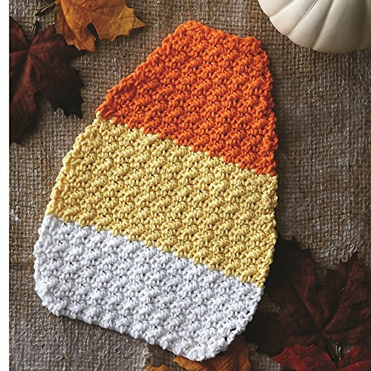 Lily 10201818001 Sugar 'N Cream Super Size Solid Yarn, 4oz, Gauge 4 Medium, 100% Cotton - White - Machine Wash & Dry Big Ball