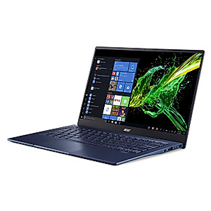 Acer Swift 5 Ultra-Thin & Lightweight Laptop, 14" Full HD IPS Touch, 10th Gen Intel Core i7-1065G7, 8GB LPDDR4, 512GB PCIe NVMe SSD, FP Reader, Wi-Fi 6, Back-lit Keyboard, Windows 10, SF514-54T-76PY