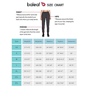 BALEAF Hiking Pants Women Joggers Workout Athletic Lightweight Running Travel Track Pants Quick Dry 2 Zipper Pockets Dark-Gray S