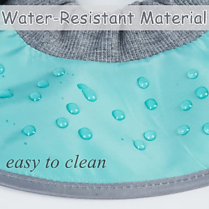 LAVVICHA Adjustable E Collar Cat Cone Collar Waterproof Lightweight Recovery Collar for Cats Small Dogs Kitten Puppy After Surgery Prevent Licking(Pink,M)