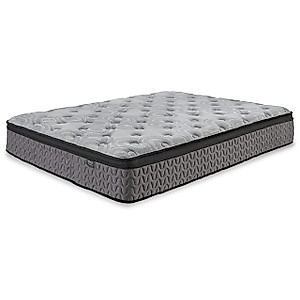 Signature Design by Ashley Full Size Augusta2 Mattress 12 Inch Euro Pillow Top Hybrid Mattress with Lumbar Support Gel Memory Foam