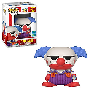 Funko Pop Disney: Toy Story 4 - Chuckles The Clown Vinyl Figure, Summer Convention, Amazon Exclusive, Multicolor, standart (40163)