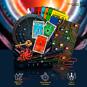 Exit: The Gate Between Worlds | Exit: The Game - A Kosmos Game | Family-Friendly, Card-Based at-Home Escape Room Experience for 1 to 4 Players, Ages 12+