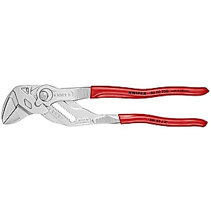KNIPEX 2 Pc Pliers Wrench Set w/ Keeper Pouch