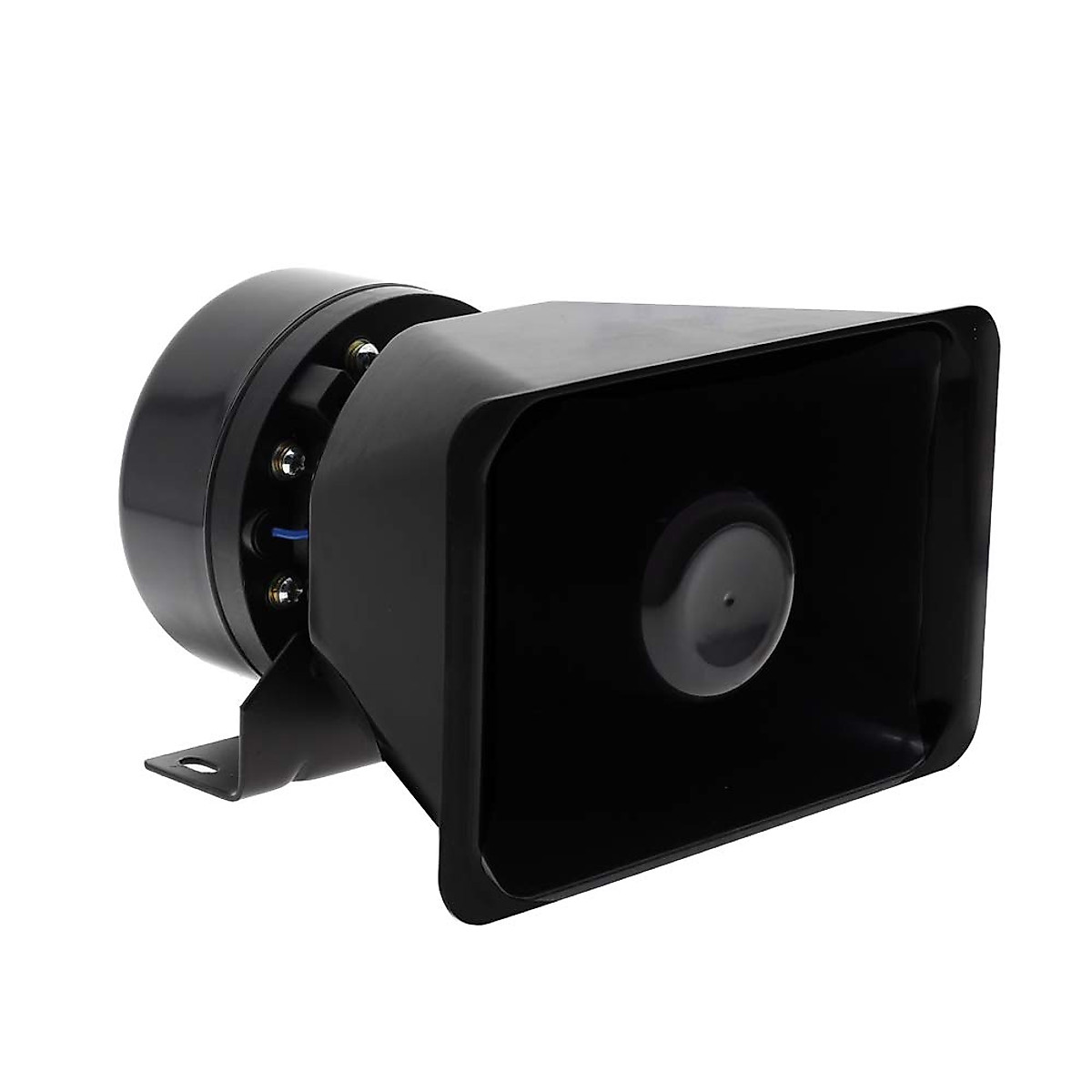 YHAAVALE Car Police Siren Horn 5 Tone Sounds Vehicle Horn with Mic PA System Emergency Sound Amplifier Speaker