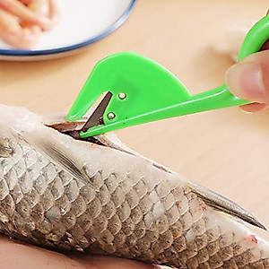 Angoily Kitchen Poultry Food Tools Opener: 20pcs Multipurpose Intestine Opening Cooking Utensils for Chicken Poultry Fish Meat Random Color