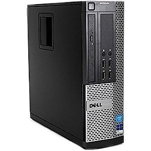 Dell Optiplex 9010 Desktop Computer - Intel Core i7 3.4GHz, 16GB DDR3, New 1TB SSD, Windows 10 Pro 64-Bit, WiFi + New 24 LCD Monitor (Renewed)