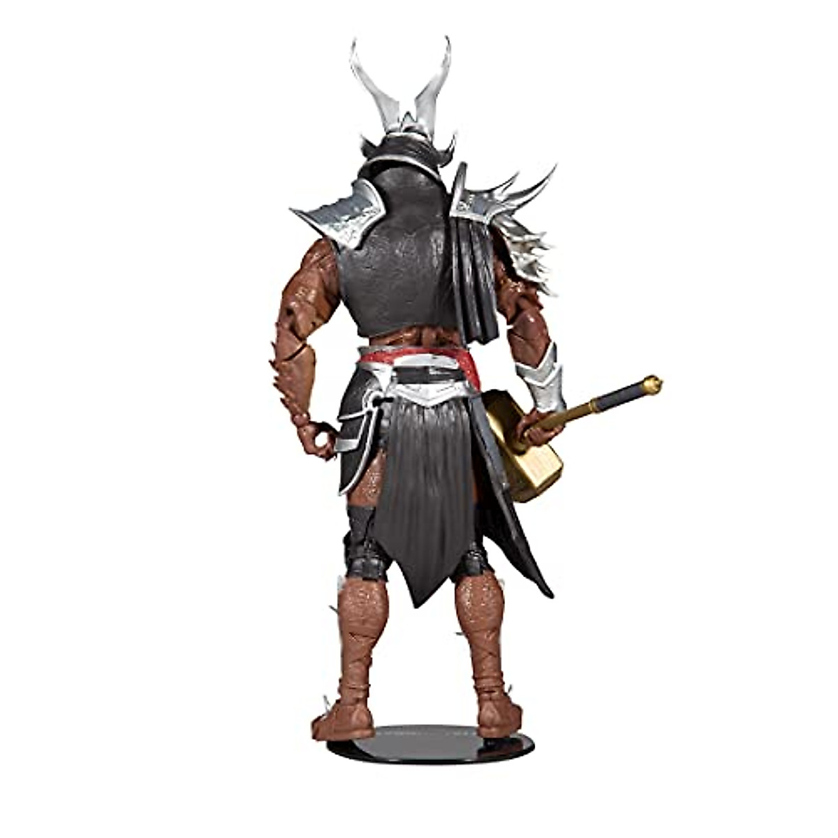 McFarlane Toys Mortal Kombat Shao Kahn (Platinum Kahn) 7" Action Figure with Accessories