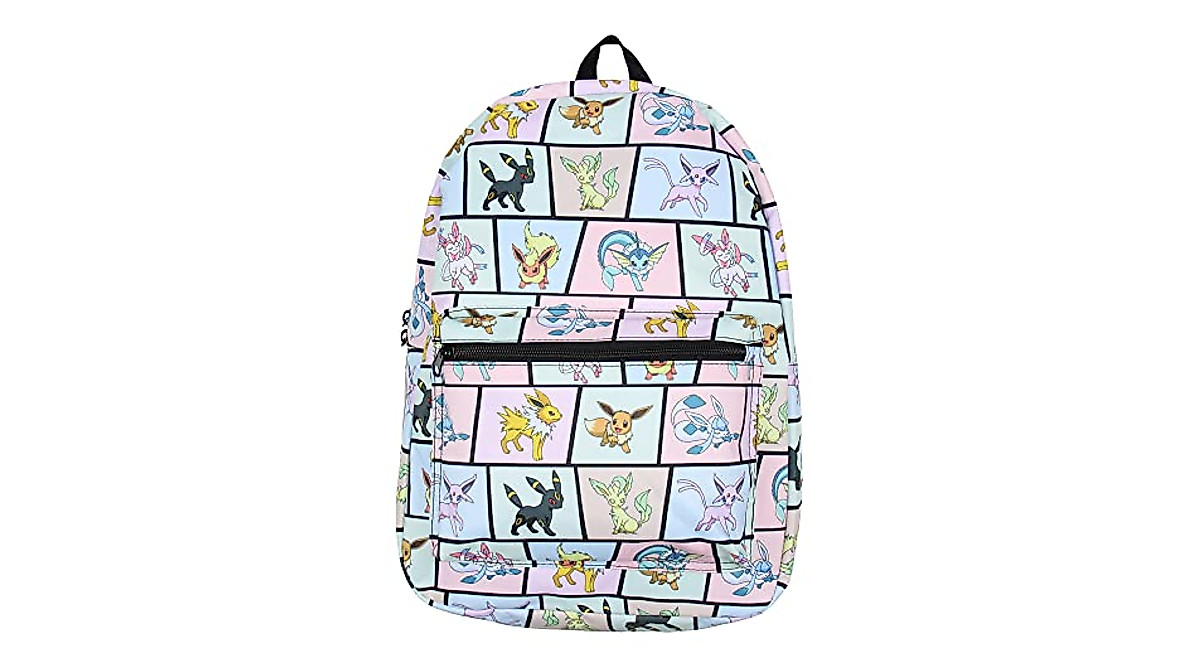 Bioworld Pokemon Eevee Evolutions Laptop School Backpack