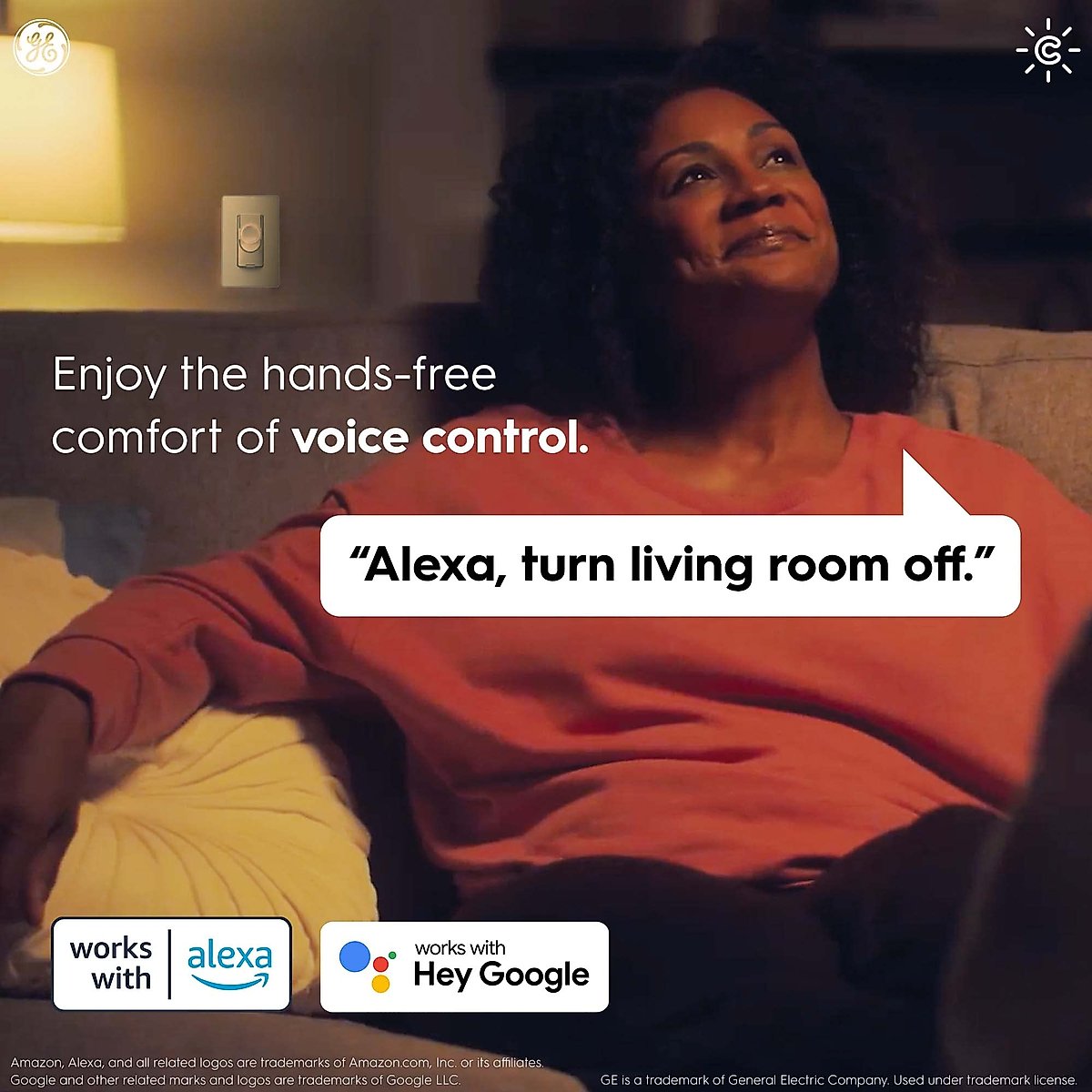 GE CYNC Smart Light Switch, Paddle Style, Neutral Wire Required, Bluetooth and 2.4 GHz Wi-Fi 4-Wire Switch, Works with Alexa and Google (1 Pack)