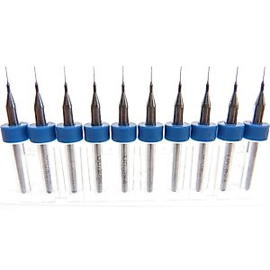10 Pcs .20mm Tungsten Micro Drill Bits Japanese made for CNC PCB Dremel Installation, Toy Making, Model Cars Trucks Planes Boats, Arts & Crafts, Woodworking more...