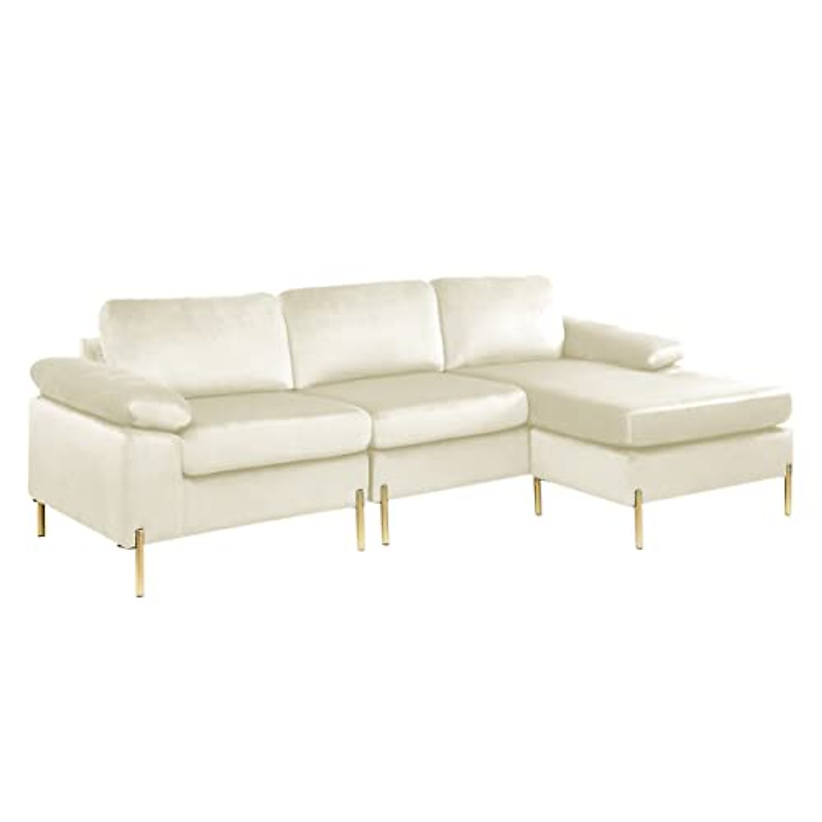 Devion Furniture Zex Sectional, White