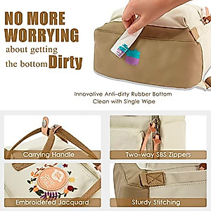 G-FAVOR Laptop Backpack for Women, Water Resistant Lightweight Computer Backpack Travel Work Bags Daypack, Fits 14-15.6 inch Laptop Bag