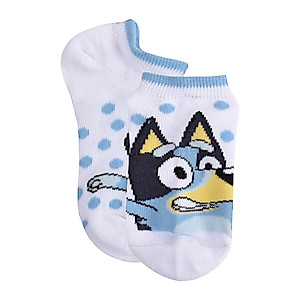 Bluey Boys Kids No Show Socks, Pink, 18-24 Months US