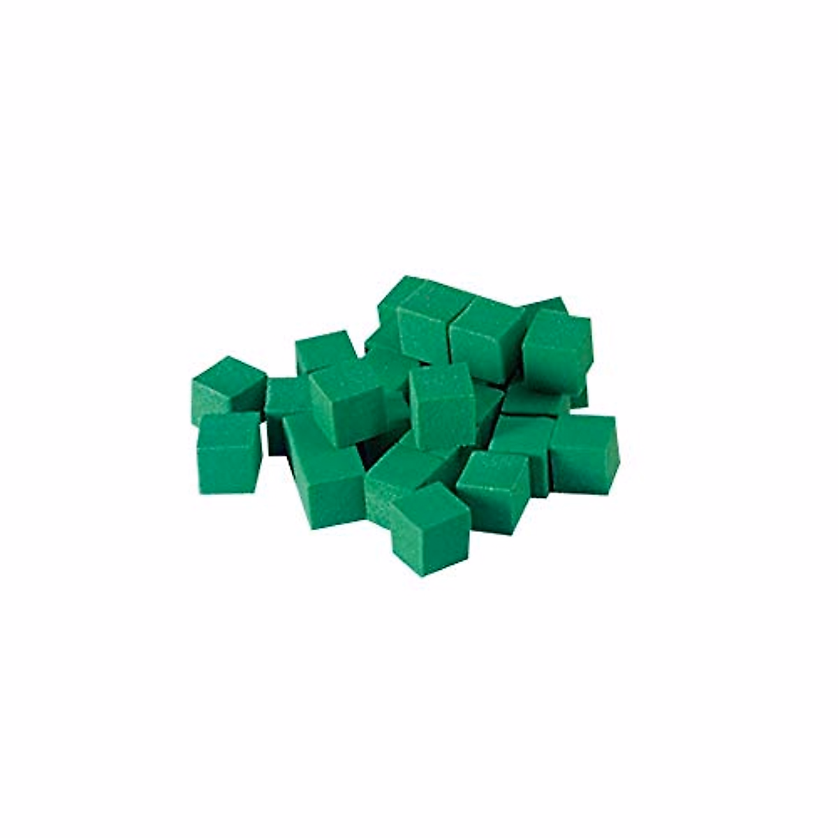 hand2mind Green Foam Base Ten Blocks Complete Set, Place Value Blocks, Counting Cubes for Kids Math, Base 10 Math Manipulatives for Kids, Kindergarten Homeschool Supplies (Set of 1610)