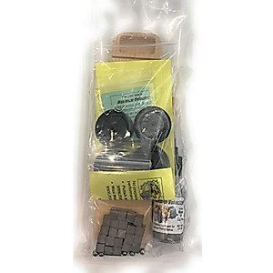 Maximum Velocity Pinewood Car Kit | Includes BSA Speed Wheels, Speed Axles, Graphite & Tungsten Weight | Wing Car Derby Car Kit