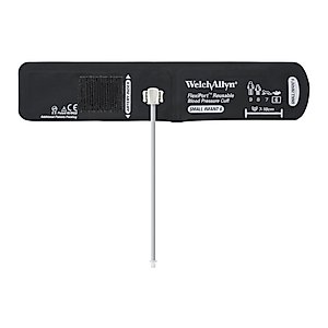 Welch Allyn REUSE-06-1SC FlexiPort Reuseable Blood Pressure Cuffs with Screw-Type Connector, Small Infant, Size 6