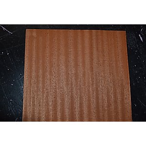 Sapele Raw Wood Veneer Sheet 11.5 x 46 inches 1/42nd
