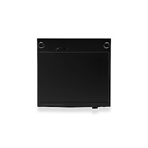 Equator All-in-one Washer Dryer Ventless FULLY BUILTIN 0-CLEARANCE 1.62cf/15lbs 110V 1400RPM with Pedestal + ADA (Black)