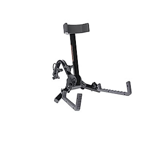 Hawk Kwik-Grab Crossbow Stand | Portable Folding Lightweight Universal Fit Archery Hunting Accessory Crossbow Holder | Treestand Adaptor Bracket, U-Bolt & Connection Knobs Included
