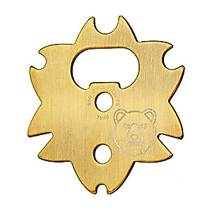 Grill Scraper BBQ Stocking Stuffer - Kitchen Gadgets Accessories Gifts for Men Women Safe Grate Cleaner Tools with Bottle Opener for Barbeque Cleaning Bristle-Free Must Have Cool Grilling Gifts Ideas