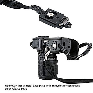 JJC Deluxe Camera Hand Grip Strap for Canon EOS 6D Mark II 5D Mark IV III 7D 2000D 90D 80D Rebel T8i T7i T6i T7 T6 Powershot SX70 Nikon D750 D780 D850 D500 D7500 D7200 D5600 D3500 Coolpix P1000 & More