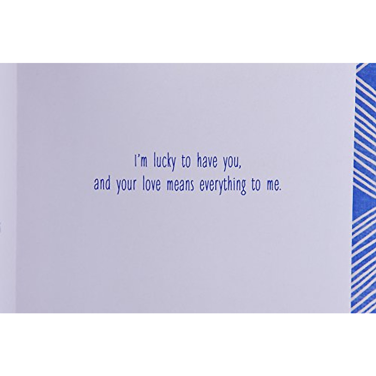 Hallmark Anniversary Card to Husband (Love of a Good Man)