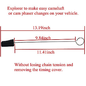 iFJF Cam Phaser Locking Tool and Timing Chain Locking Wedge Tool Cam Tool Complete Set Replacement for 4.6L/5.4L/6.8L 3V Engine Mercury 2005-2014 5.4L 4.6L 3V Engines Navigator Mustang F150