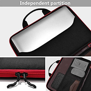 Hseok Laptop Sleeve 13-14 Inch Case Briefcase Compatible with MacBook Pro 14 inch M4/M3/M2/M1 All Model of 13.3 Inch Mac Air/Pro, XPS 13 14, Most Popular 13"-14" Notebooks,B01K03