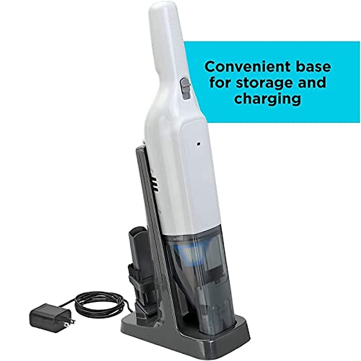 Nozaya Cordless Handheld Vacuum Cleaner- Rechargeable with Base Charger