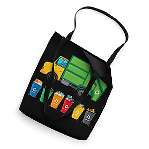 Garbage Truck Reuse Recycle Trash Collector Earth Day Tote Bag