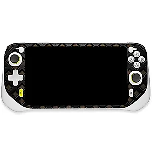 MightySkins Skin Compatible with Logitech G Cloud Gaming Handheld - Black Wall | Protective, Durable, and Unique Vinyl Decal wrap Cover | Easy to Apply, Remove, and Change Styles | Made in The USA