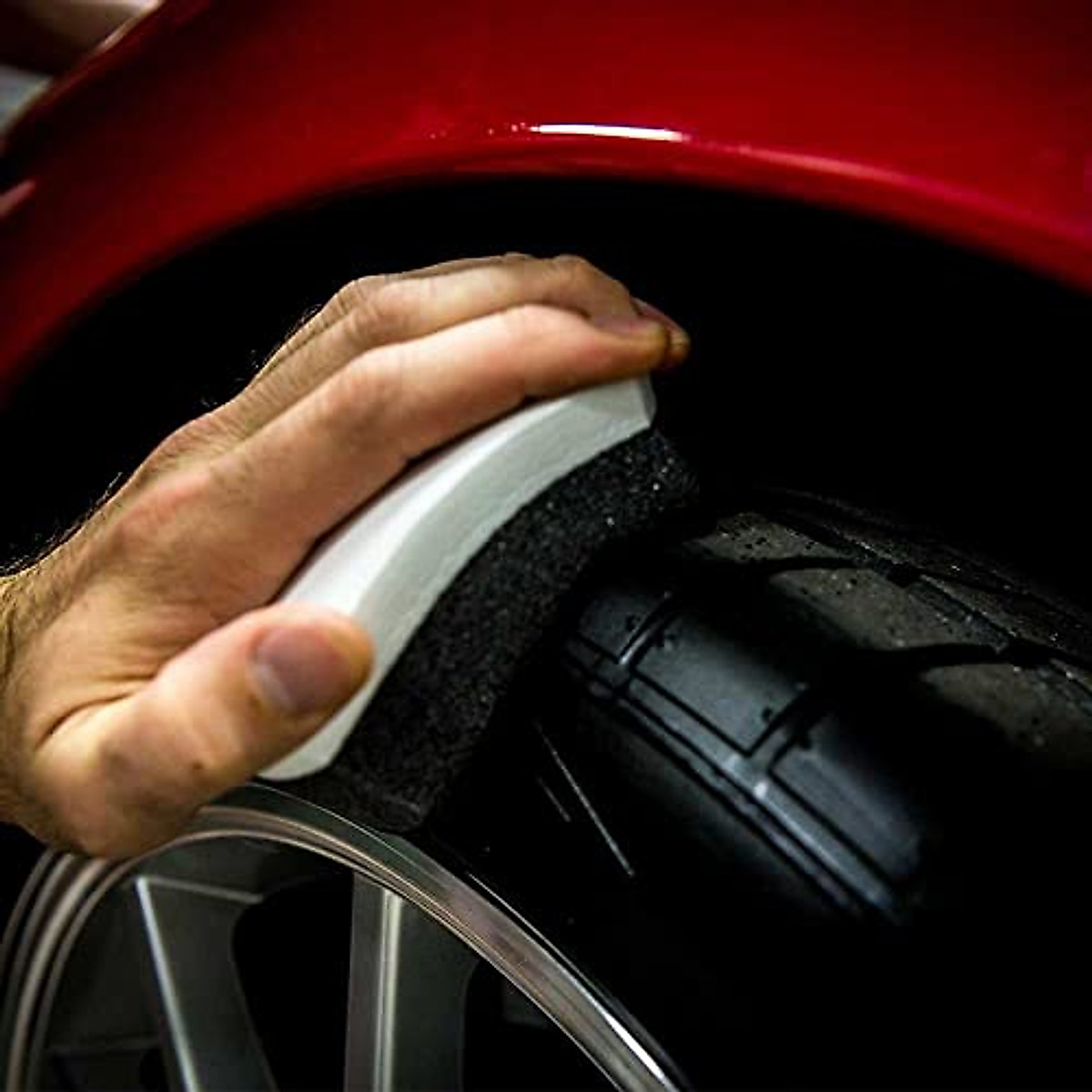 Chemical Guys ACC220 White Easy Grip Soft Hex Logic Applicator Pad, 1 Pack