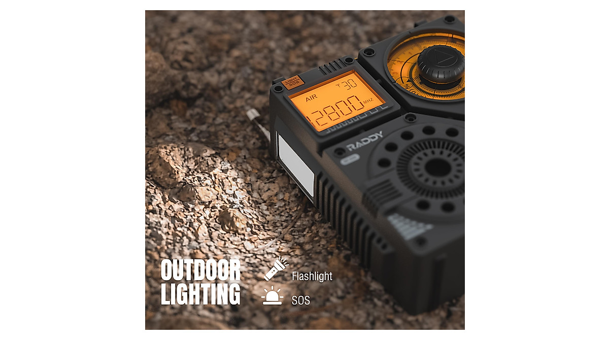 Raddy RF320 Portable Shortwave Radio with App Control & Wide Coverage