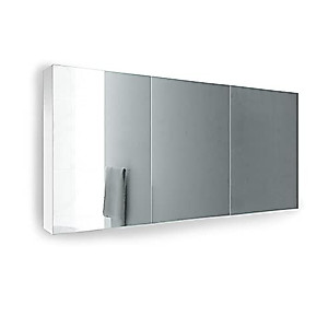 Krugg Medicine Cabinet | Recess or Surface Mount | Blum Hinge 170 Degree Soft Close| (72"x36")