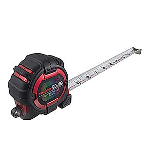 Tajima GS-16/5MBW 16 ft./5 m x 1 in. Standard and Metric Steel GS-Lock Tape Measure