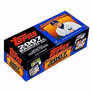 2007 Topps Baseball Traded Updates and Highlights Series Factory Sealed 330 Card Set Loaded with Rookie Cards and Stars