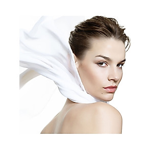 SATINIOR Chiffon Scarf Women Square Handkerchief Lightweight Satin Ribbon Scarf Retro Neck Scarf