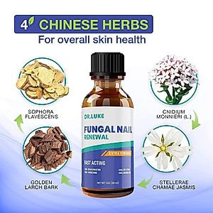 Toenail Fungus Treatment Extra Strength: Fungal Nail Renewal Liquid - Toe Nail Fingernail Repair for Damaged Discoloration Nails (1oz)